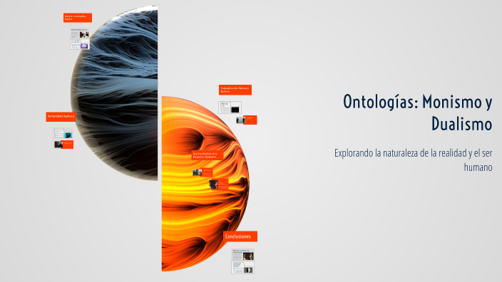 Ontologías: Monismo y Dualismo by GLORIA FLOR on Prezi
