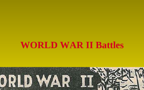 World War II by Audrey Igert on Prezi