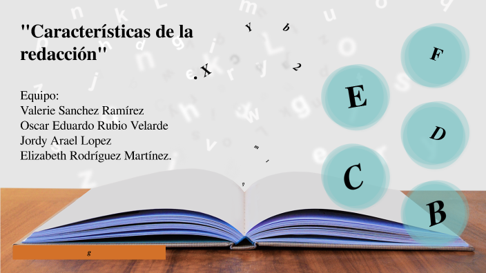 Características de la Redacción by valerie sanchez on Prezi