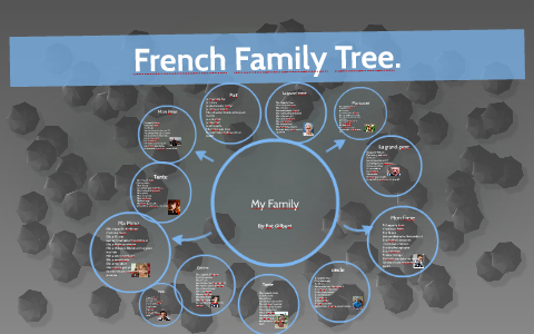 French Family Tree. by Pat Gilbert