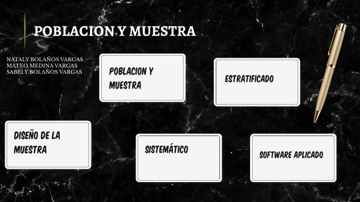 poblacion y muestra by Nataly bv on Prezi