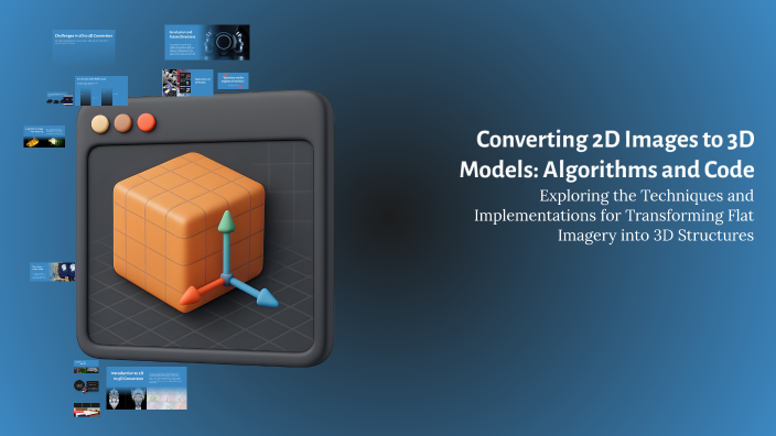 Converting 2D Images to 3D Models: Algorithms and Code by Mohamad ...