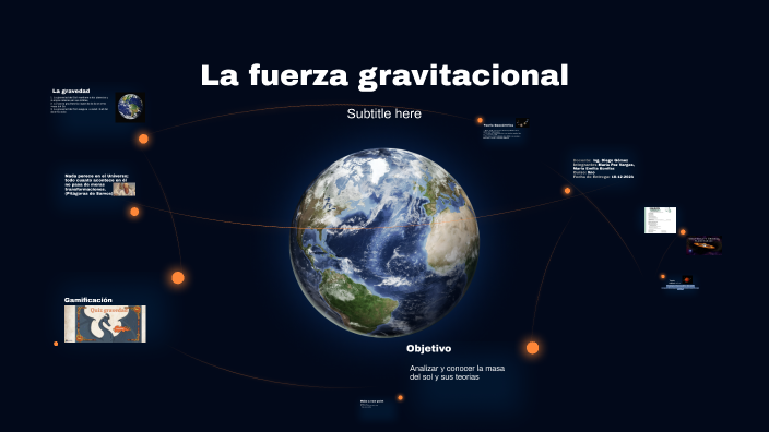 gravedad solar by Maria Emilia Bonifaz on Prezi