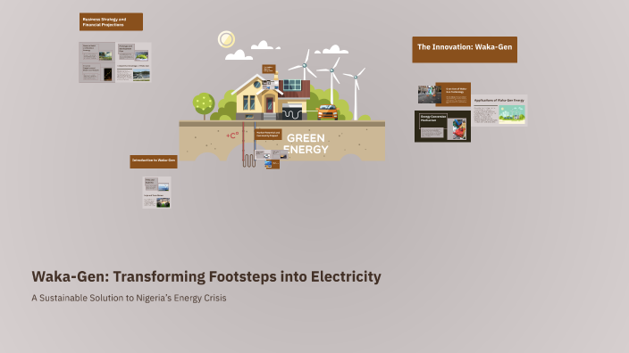 Waka-Gen: Transforming Footsteps into Electricity by Samuel Awoyemi on ...