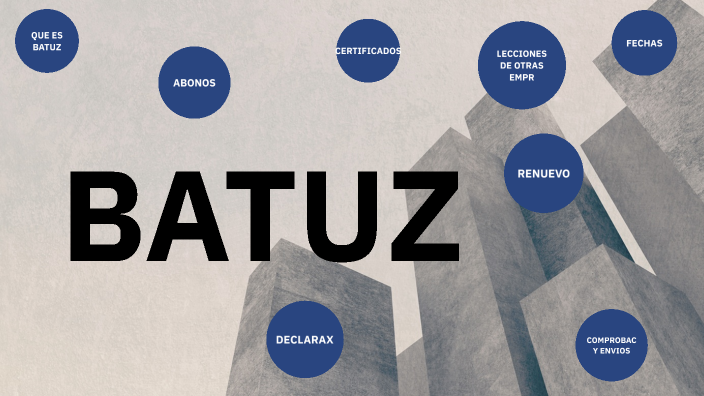 BATUZ by Amadeo Alonso Ambrosio on Prezi