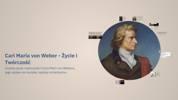 Carl Maria von Weber - Życie i Twórczość by Olivia Hausner on Prezi