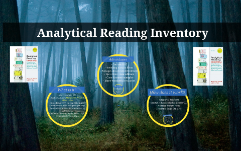 Analytical Reading Inventory by Michele Rankin on Prezi