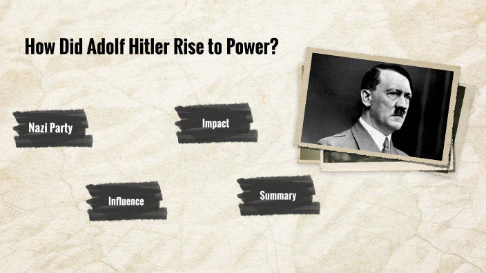 How Did Adolf Hitler Rise to Power? by Joseph Aguilar on Prezi