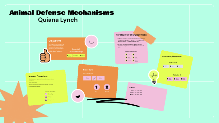 Animal Defense Mechanisms by Quiana Lynch on Prezi