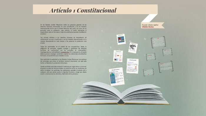 Artículo 1 Constitucional by Claudia VM on Prezi