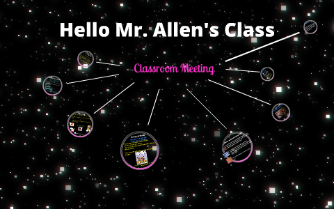 Classroom Meeting for Mr. Allen's Class by Felicia Flary on Prezi