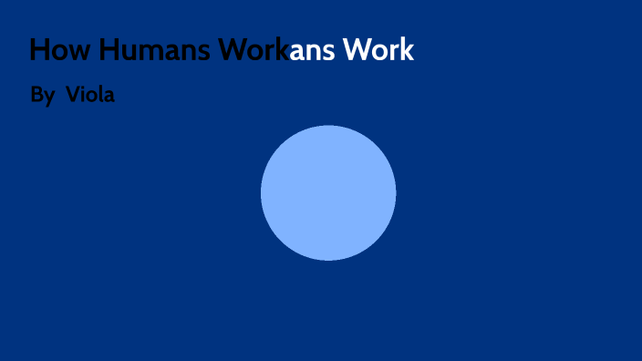 How Humans Work by Viola Scodanibbio on Prezi