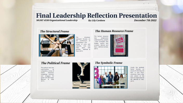Final Leadership Reflection Presentation by Lily Cordova on Prezi