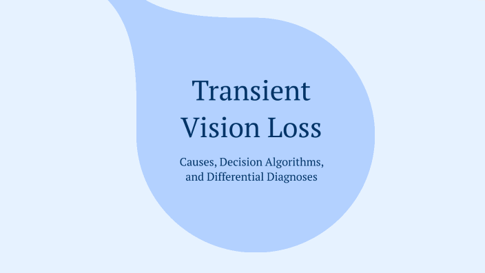 Transient Vision Loss by Hugo Carvalho on Prezi