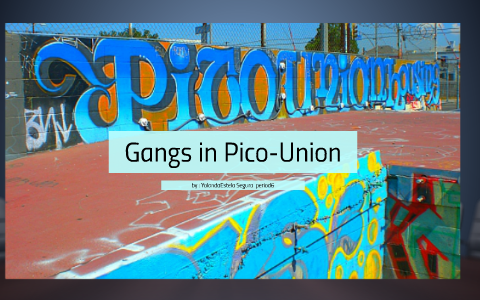 Gangs in Pico-Union by Yolanda Estella Segura on Prezi