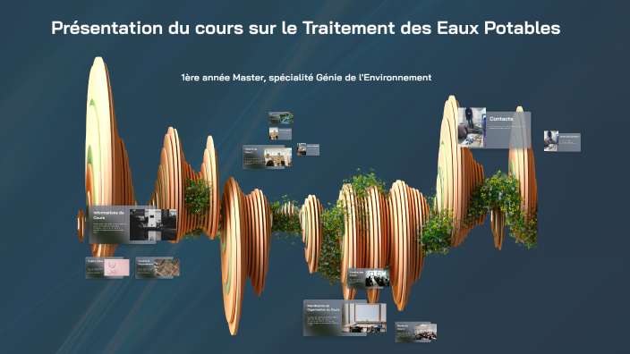 Présentation du cours sur le Traitement des Eaux Potables by tahar ...