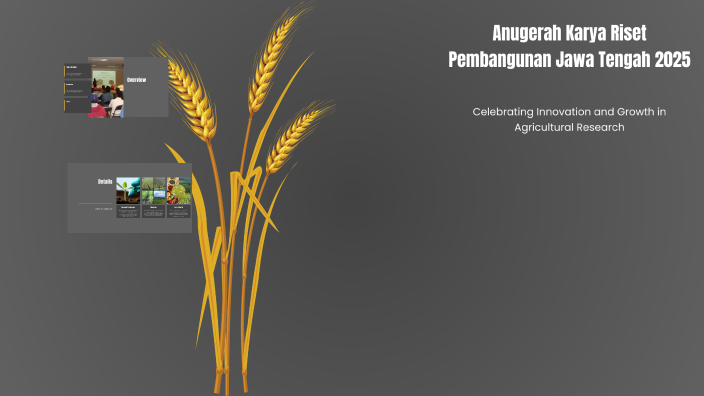 Anugerah Karya Riset Pembangunan Jawa Tengah 2025 by Icha Syarifa on Prezi