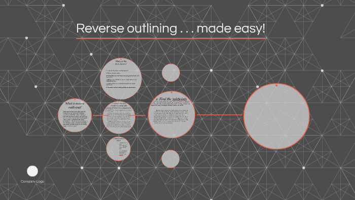 Reverse outlining . . . made easy! by Emily Yardumian on Prezi