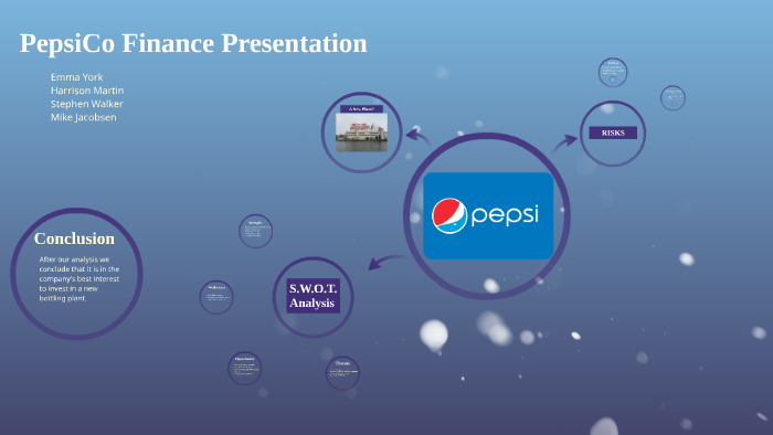 PepsiCo Finance Presentation by Emma York on Prezi