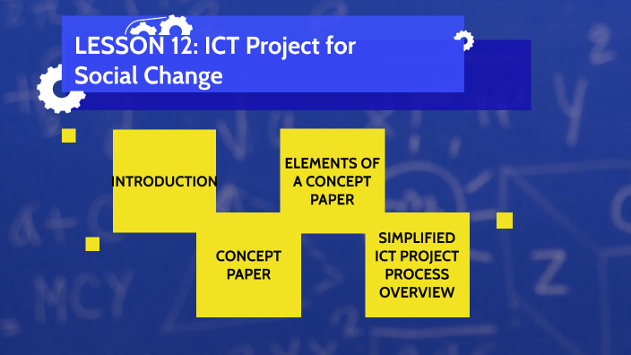 LESSON 12: ICT Project for Social Change by COLETA, Aldwin Joseph P. on ...