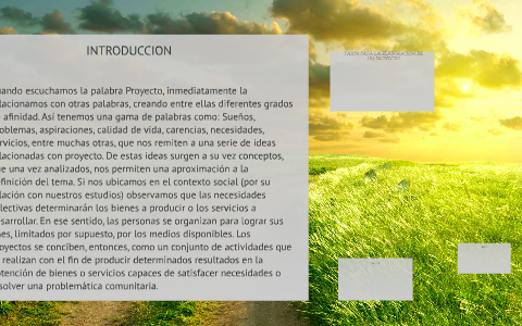 pasos para crear un proyecto by on Prezi