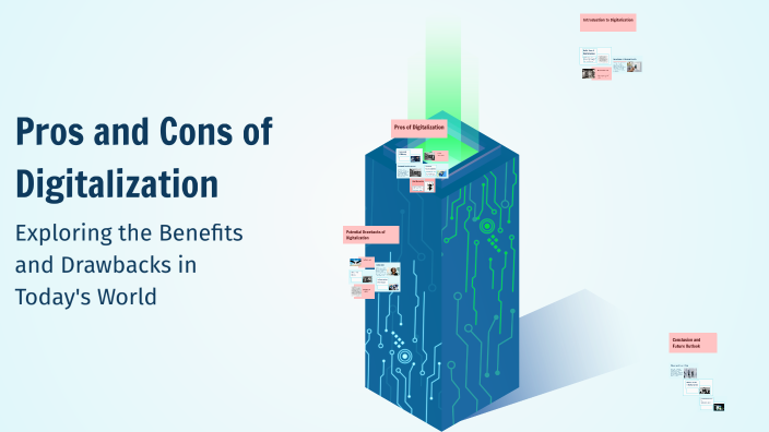 Pros and Cons of Digitalization by Kapish Budhiraja on Prezi