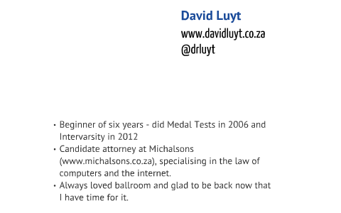 UCT Ballroom IT Plan by David Luyt on Prezi