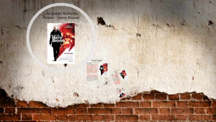 Harry Brown Poster Analysis by Ted Preston
