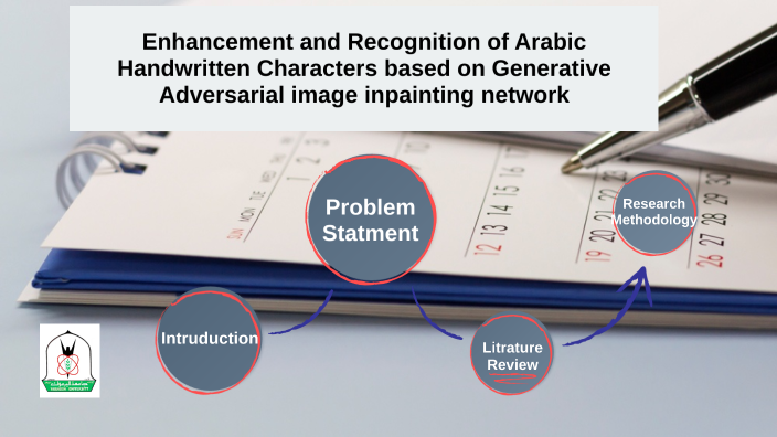 Enhancement And Recognition Of Arabic Handwritten Characters Based On