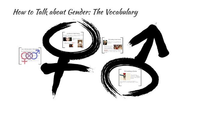 How to Talk about Gender: The Vocabulary by Cindy Selby on Prezi