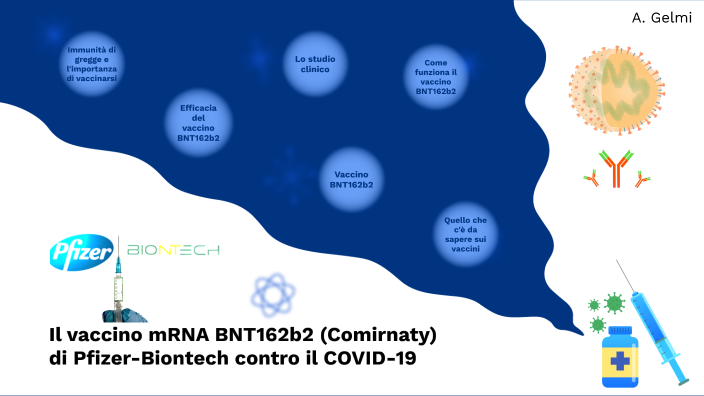 Vaccino mRNA BNT162b2 (Comirnaty) di Pfizer-Biontech by Alice Gelmi on ...