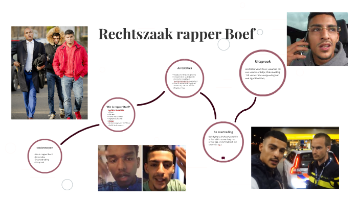 Rechtszaak rapper Boef by prezi e