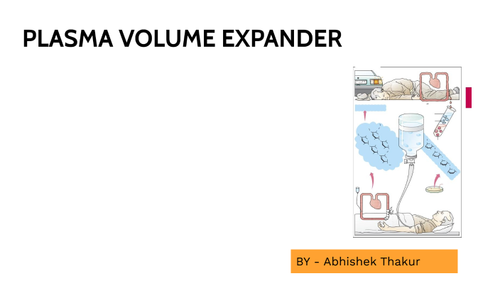 plasma volume expander by abhishek kumar thakur on Prezi
