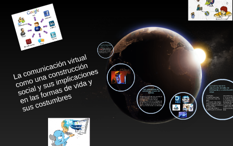 La Comunicación Virtual Como Una Construcción Social Y Sus I By On Prezi