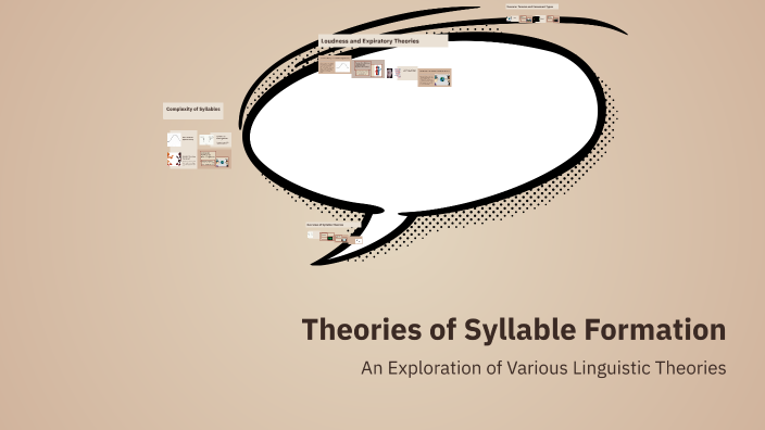 Theories of Syllable Formation by Ксения Яськова on Prezi