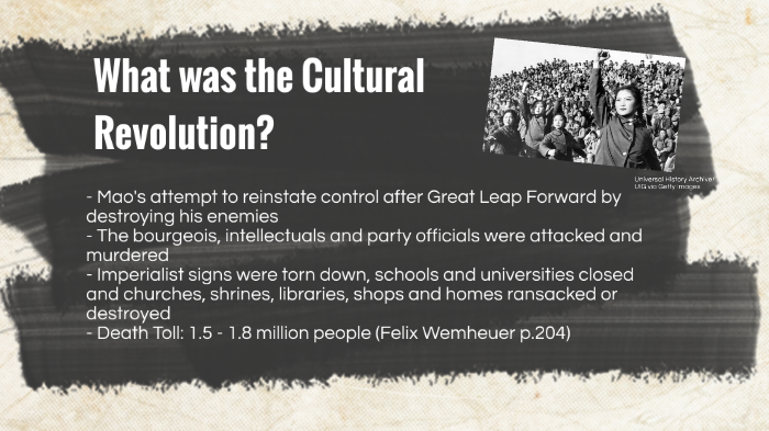 The Cultural Revolution by Phoebe Merritt on Prezi