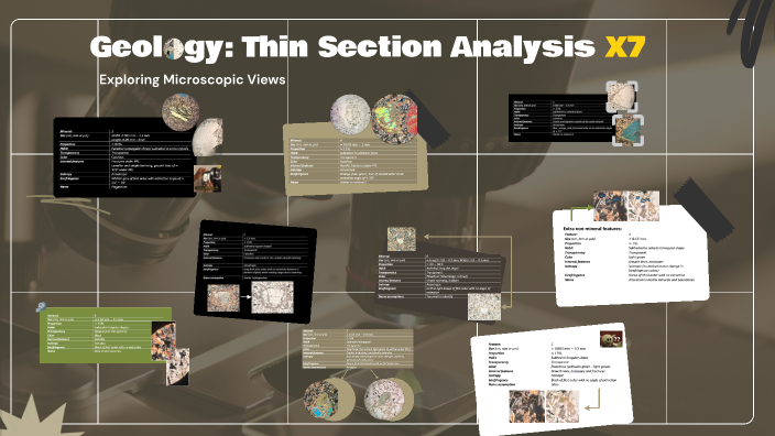 Geology: Thin Section Analysis by dania ahmed on Prezi