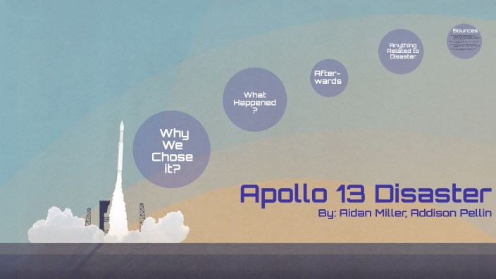 Apollo 13 Disaster by Aidan Miller on Prezi