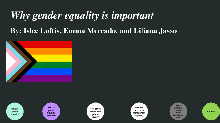 Why is Gender equality is important by Islee Loftis on Prezi