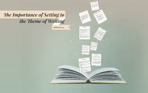 The Importance of Setting to the Theme of Writing by Claire Elizabeth