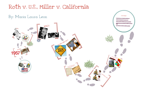 Roth v. United States, Miller v. California by Maria Leon on Prezi