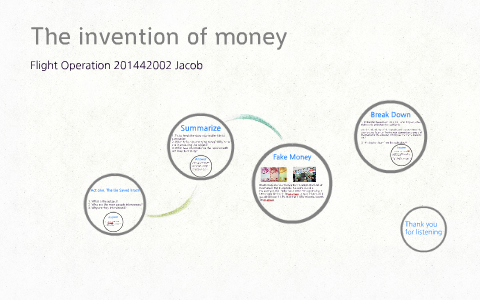 The invention of money by 기찬 김 on Prezi