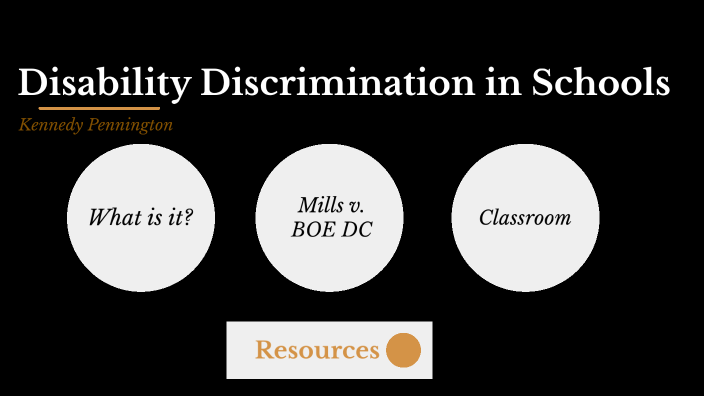 Disability Discrimination in Schools by Kennedy Pennington on Prezi