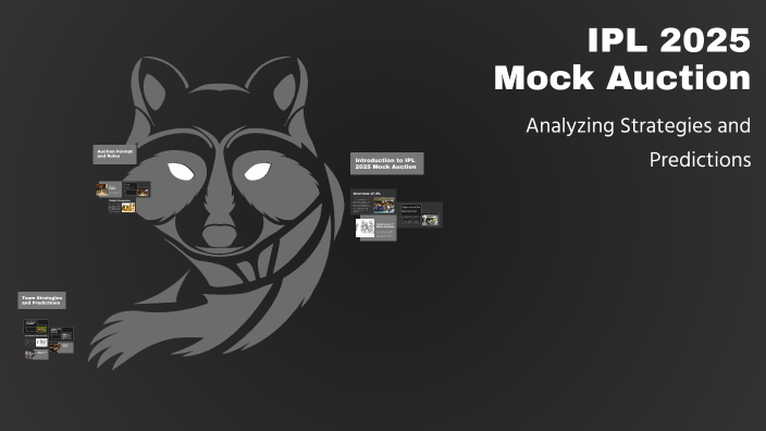 IPL 2025 Mock Auction by Akshaj on Prezi