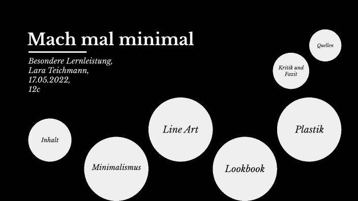 Minimalismus by Lara Teichmann
