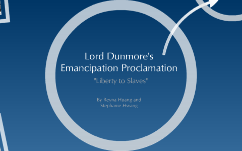 Lord Dunmore's Emancipation Proclamation by Stephanie Hwang on Prezi