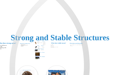 Strong and Stable Structures by Marc Tellez on Prezi