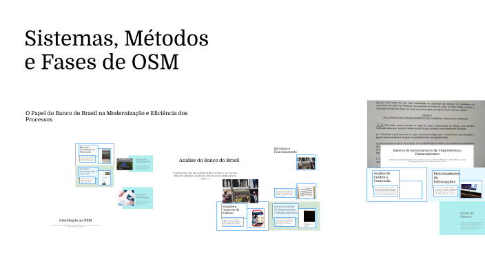 Sistemas, Métodos e Fases de OSM by Pamella Fernandes Oliveira Barbosa ...