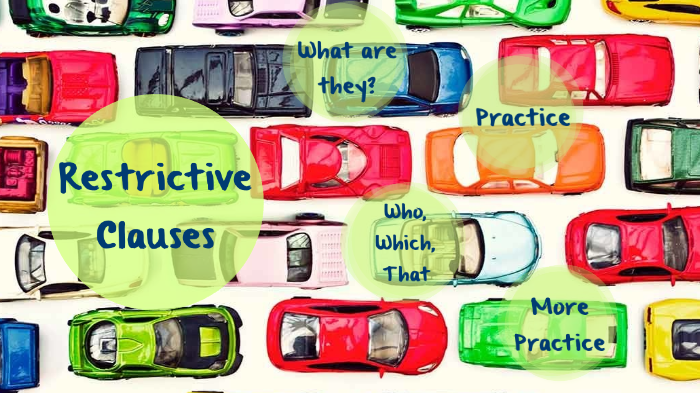 Restrictive Clauses by Julianna Davidek on Prezi