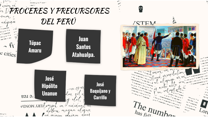 PROCERES Y PRECURSORES by Luanna MORAN on Prezi